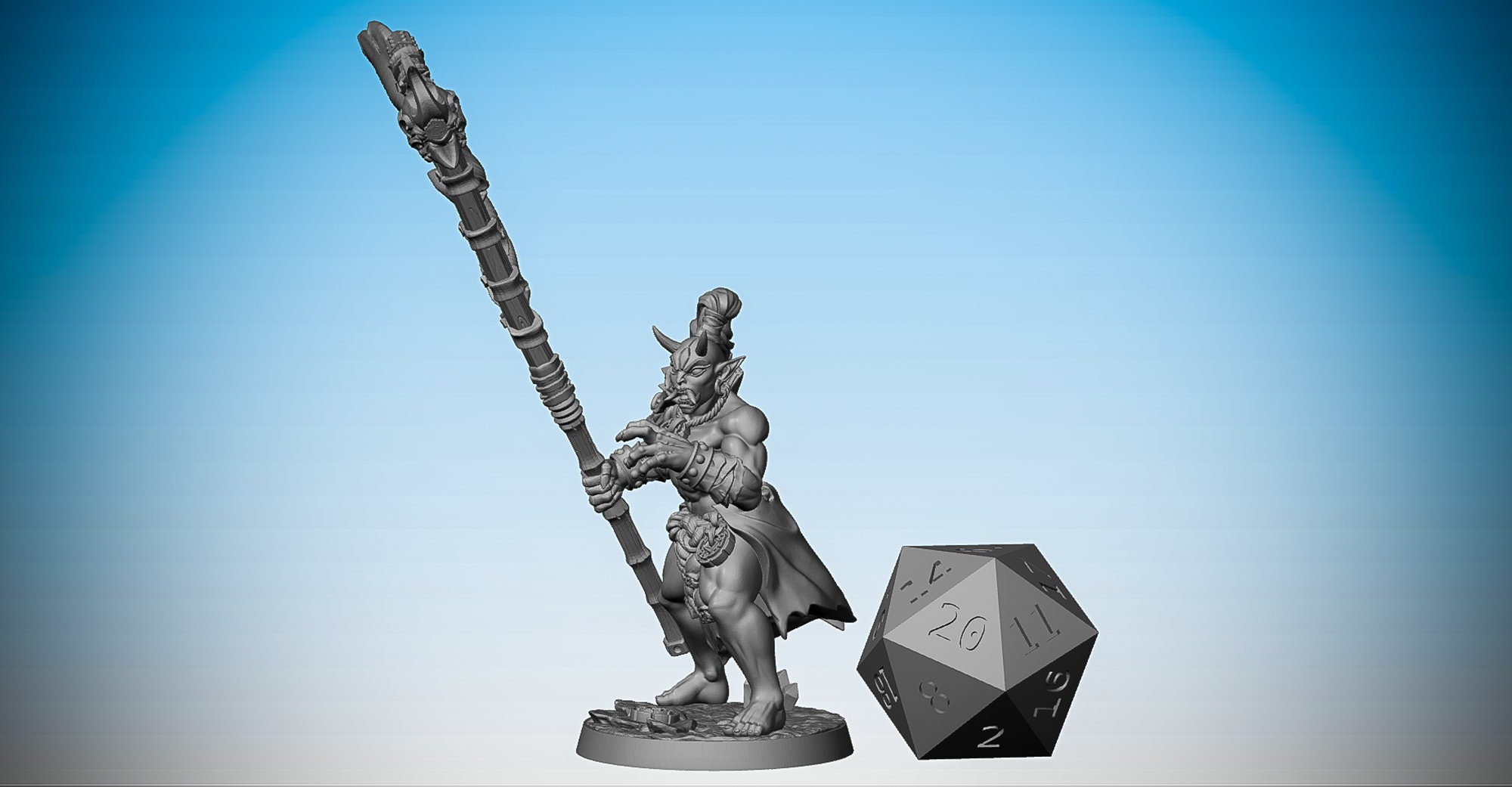 ONI GRUNT Banner RPG 28 mm Hero Size Tabletop Pathfinder DnD Dungeons ...