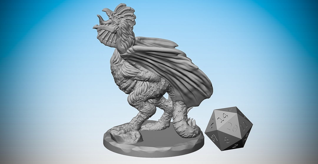 LARGE COCKATRICE | Dungeons and Dragons | Dnd | Pathfinder | Tabletop ...