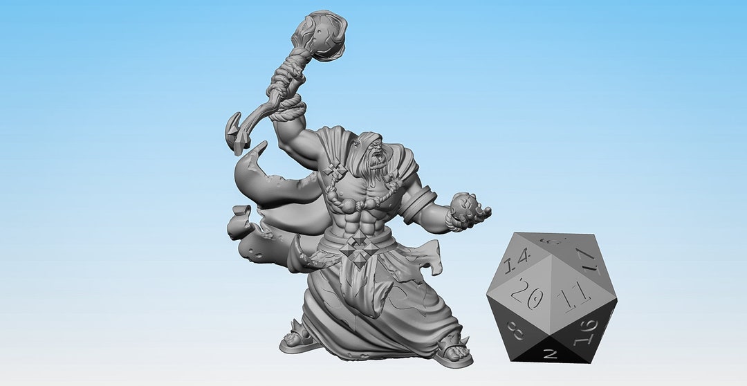 ORC WARLOCK "borug Hellfire" | Dungeons and Dragons | Dnd | Pathfinder ...