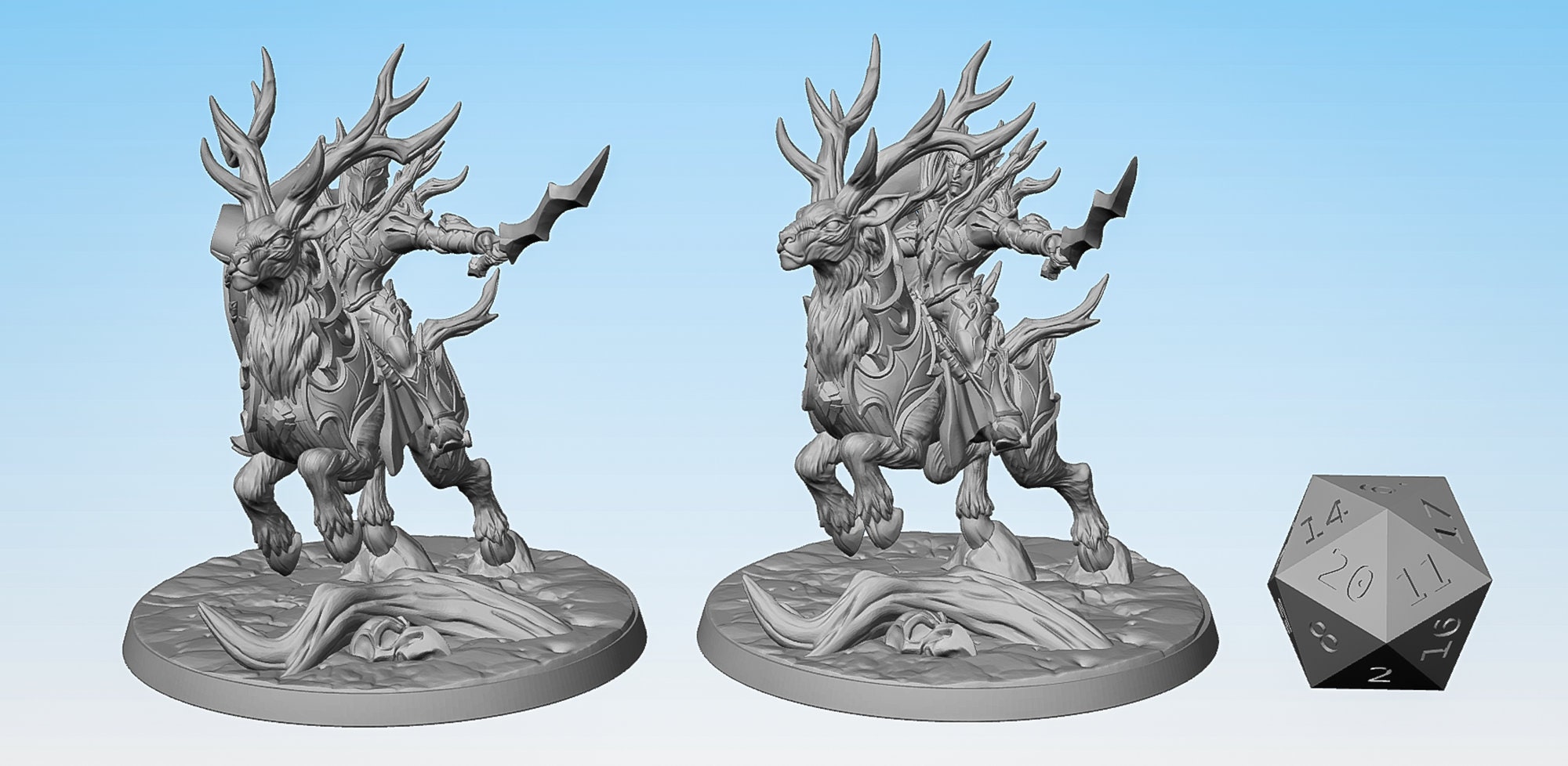 Miniature Toys RPG Pathfinder f Tabletop Hero Size SYLVAN ELF DnD 28 mm ...