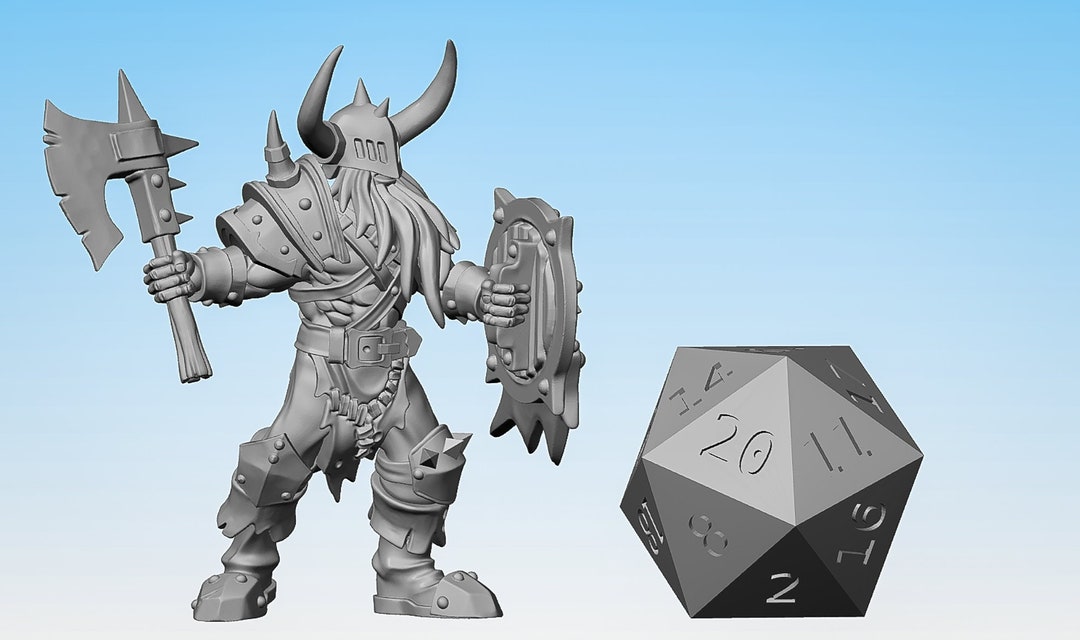 DRAUGR #02 "fighter Axe Shield" | Dungeons and Dragons | Dnd ...