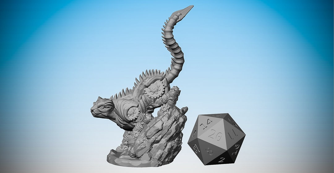 CLOCKWORK PREDATOR Panther Tiger Cat | Dungeons and Dragons | Dnd ...