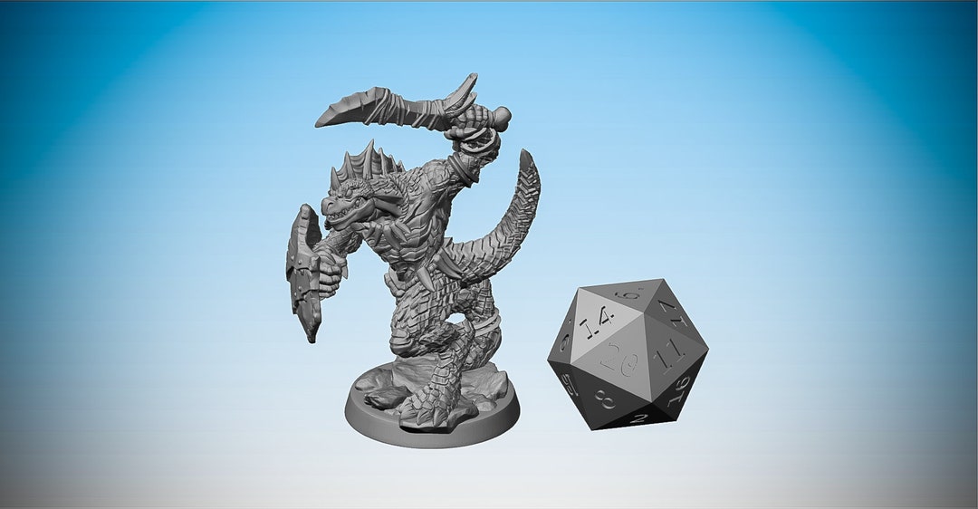 LIZARDFOLK WEAPONMASTER | Dungeons and Dragons | Dnd | Pathfinder ...