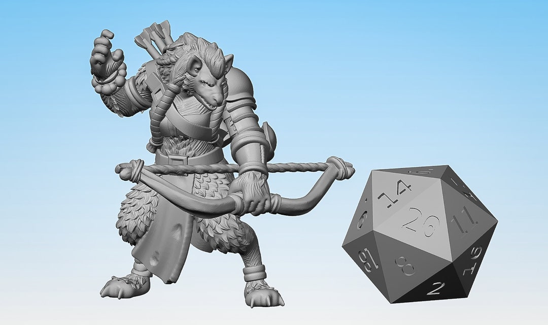 GNOLL (f) "ranger" | Dungeons and Dragons | Dnd | Pathfinder | Tabletop ...