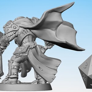 WARFORGED "auron Lightbringer" (mace & Shield) | Dungeons and Dragons ...