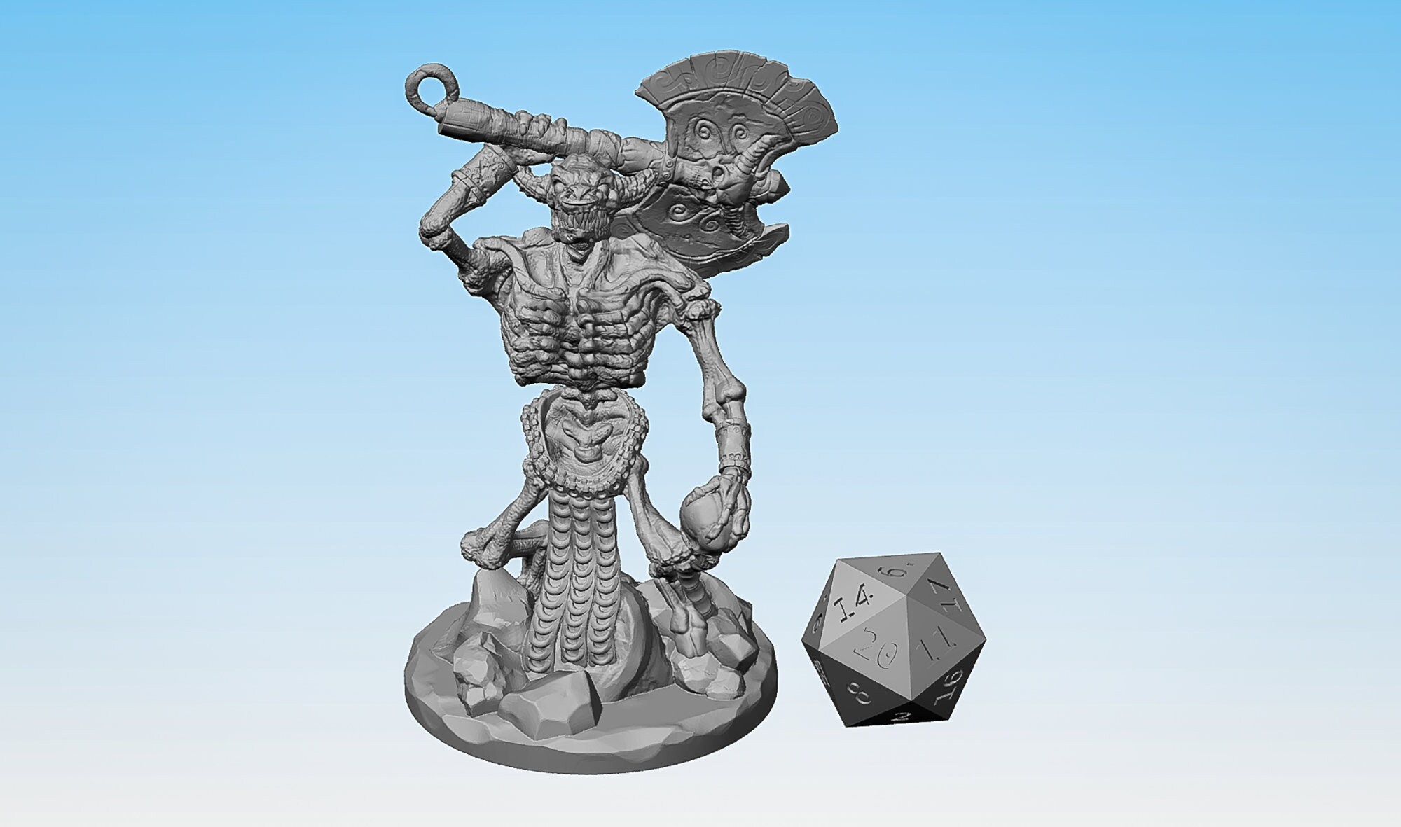 MINOTAUR skeleton Dungeons and Dragons Dnd - Etsy Finland