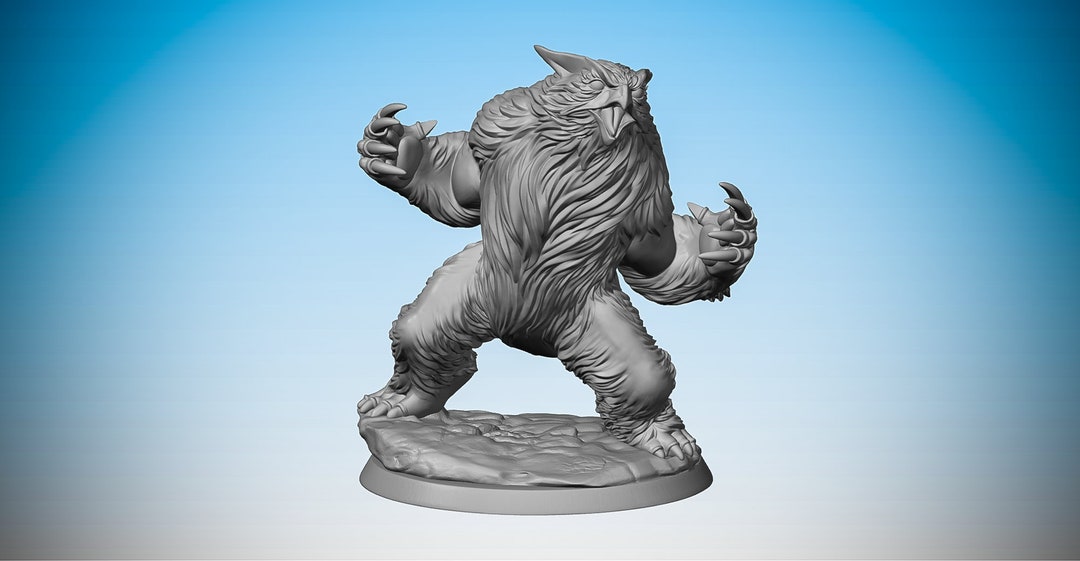 OWLBEAR RAGING | Dungeons and Dragons | Dnd | Pathfinder | Tabletop ...