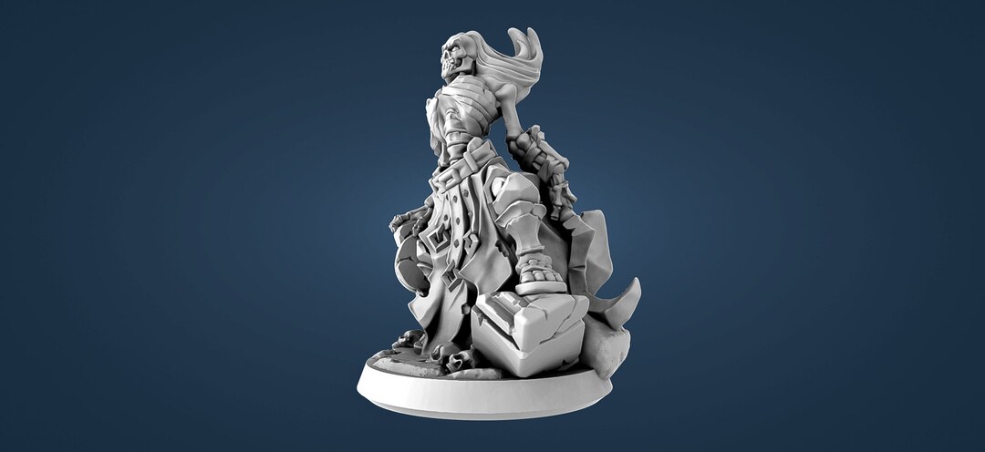 SKELETON FIGHTER "Scythe #01" | Dungeons and Dragons | DnD | Pathfinder ...