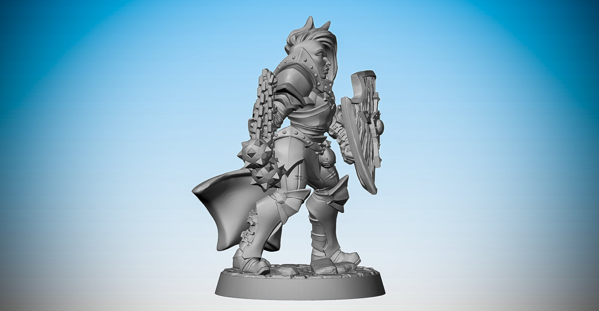 Female HUMAN WARRIOR morningstar & Shield - Etsy UK