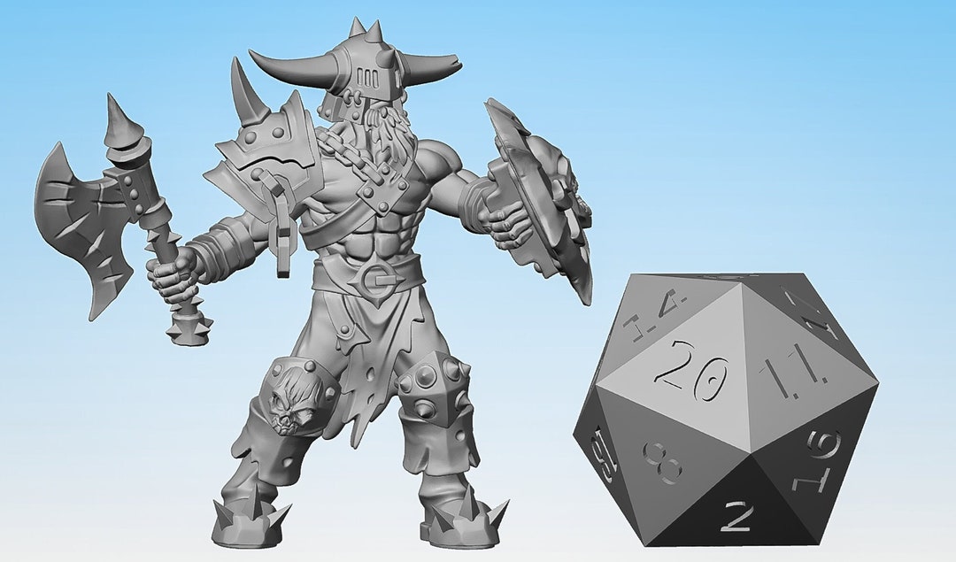 DRAUGR #03 "fighter Axe Shield" | Dungeons and Dragons | Dnd ...