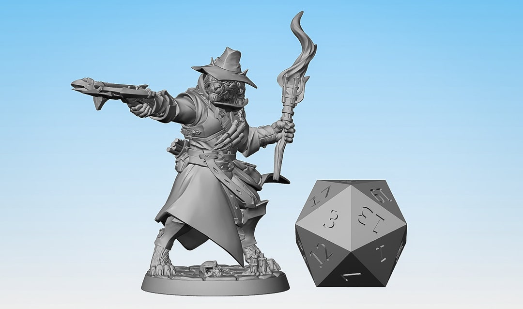 DEMON HUNTER werewolf Crossbow & Torch requiem Wulfheart C Dungeons and ...