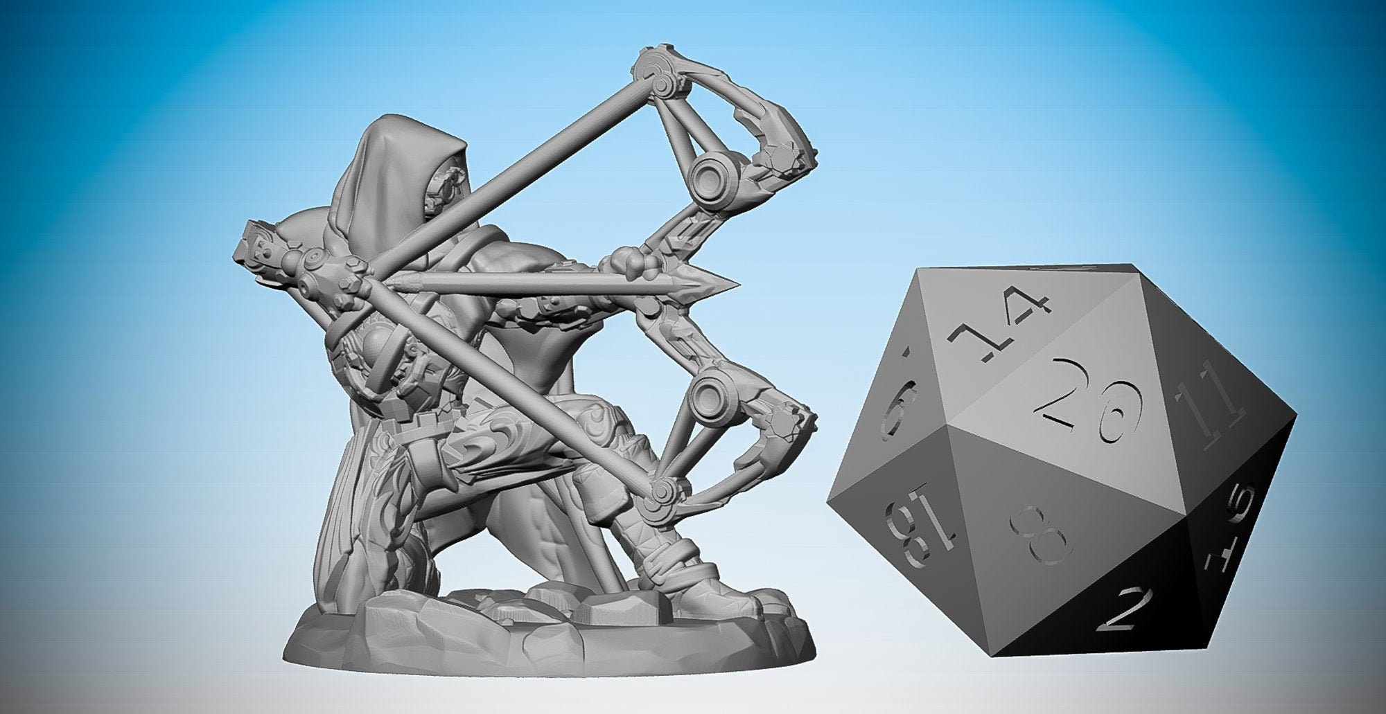 CLOCKWORK ARCHER Dungeons and Dragons DnD Pathfinder | Etsy