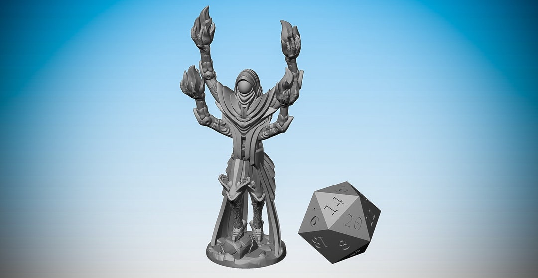 CLOCKWORK MAGE Dungeons and Dragons Dnd Pathfinder Tabletop RPG Hero ...