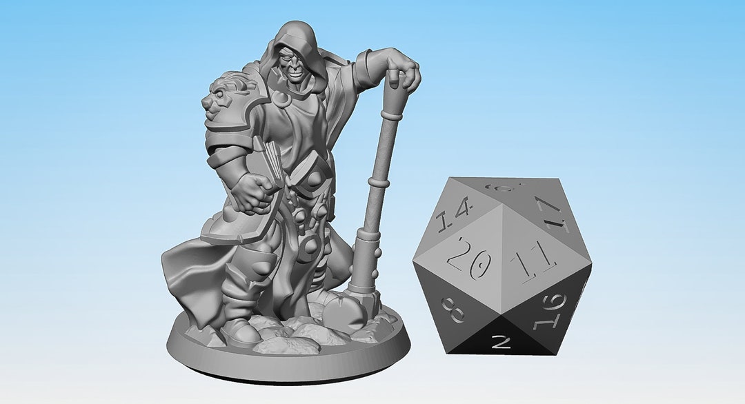 CLERIC great Hammer Dungeons and Dragons Dnd Pathfinder Tabletop RPG ...