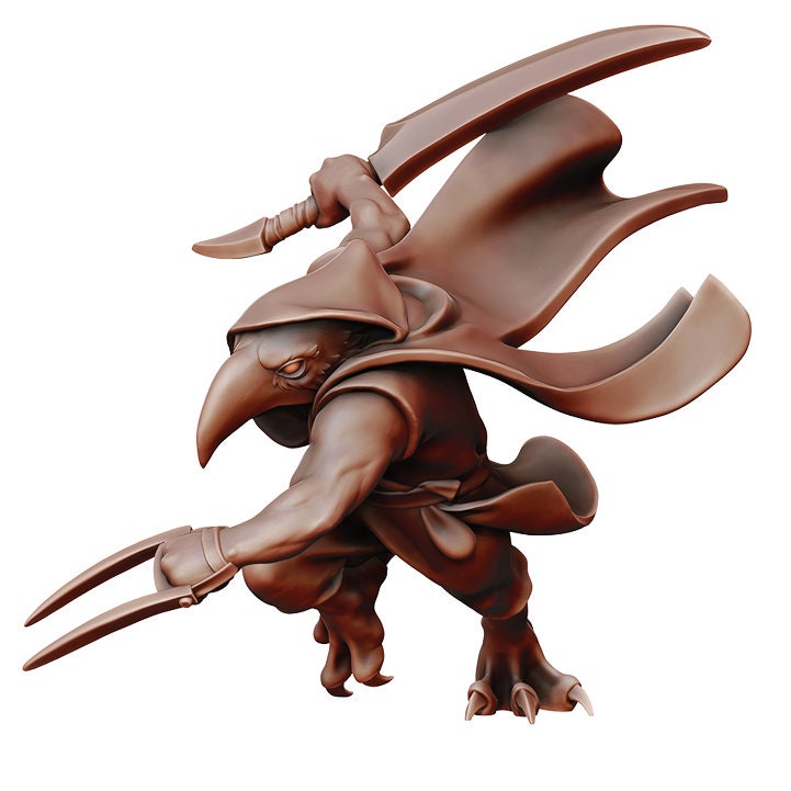 KENKU ASSASSIN rogue Dungeons and Dragons Dnd - Etsy UK