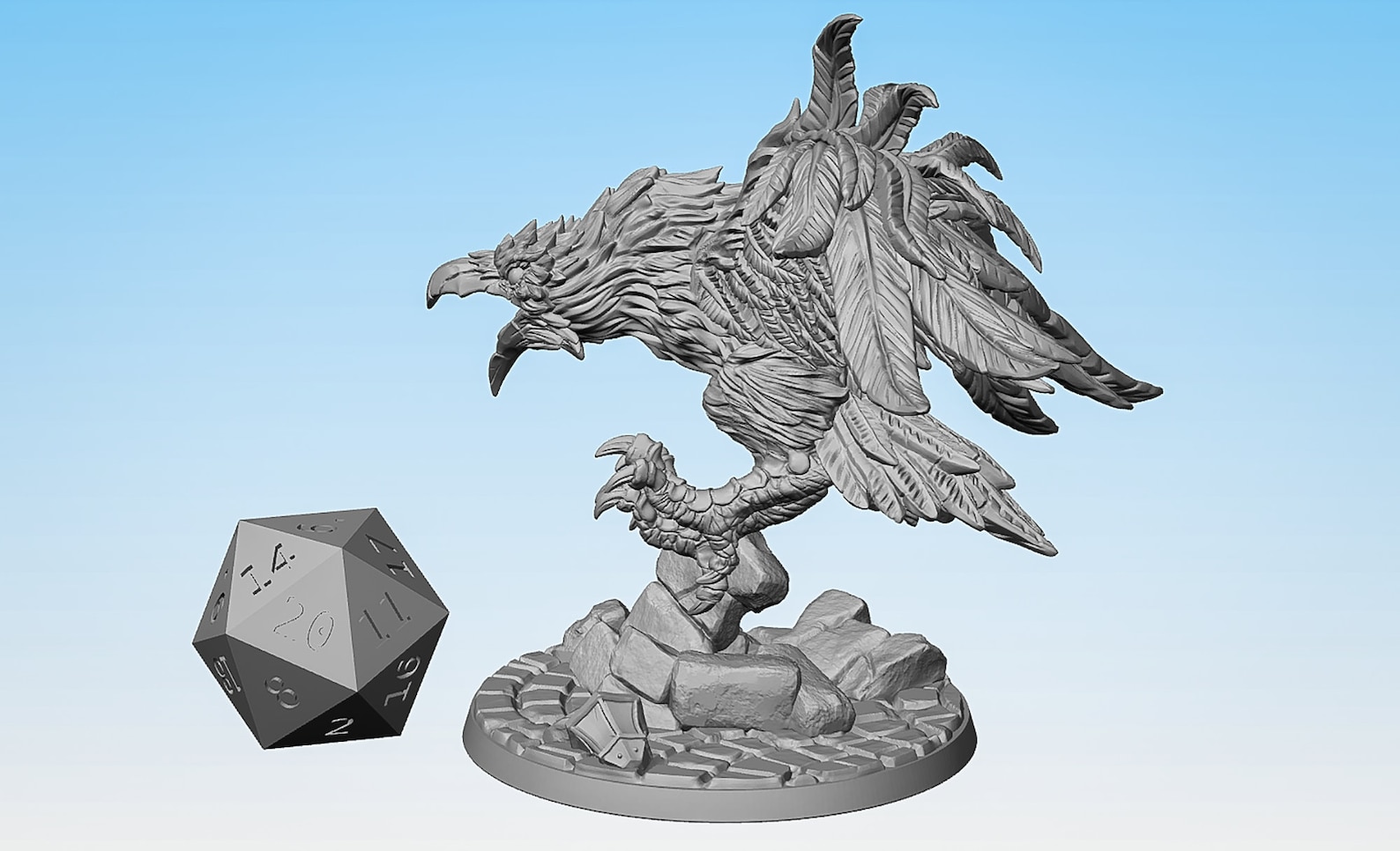 Boss DIRE RAVEN Dungeons and Dragons Dnd Pathfinder - Etsy