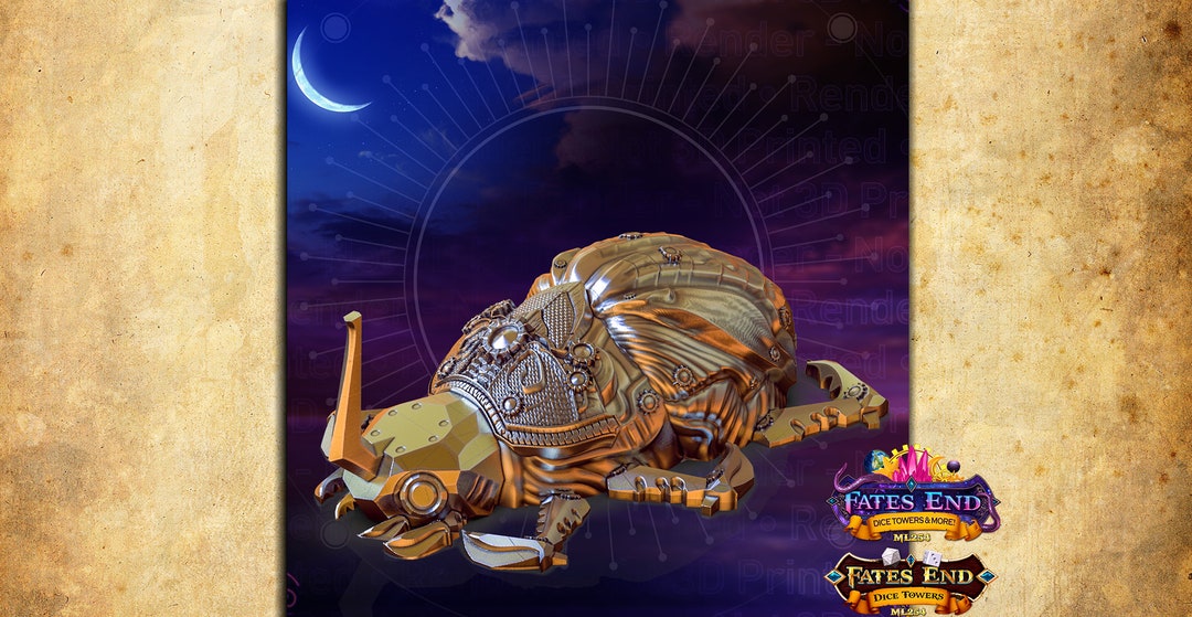 Dice Jail / Vault scarab Dungeons & Dragons Gaming Accessoires Tabletop ...