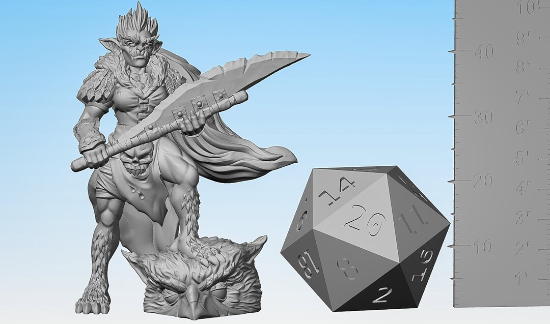 BUGBEAR (f) "chief Fighter" | Dungeons and Dragons | Dnd | Pathfinder ...