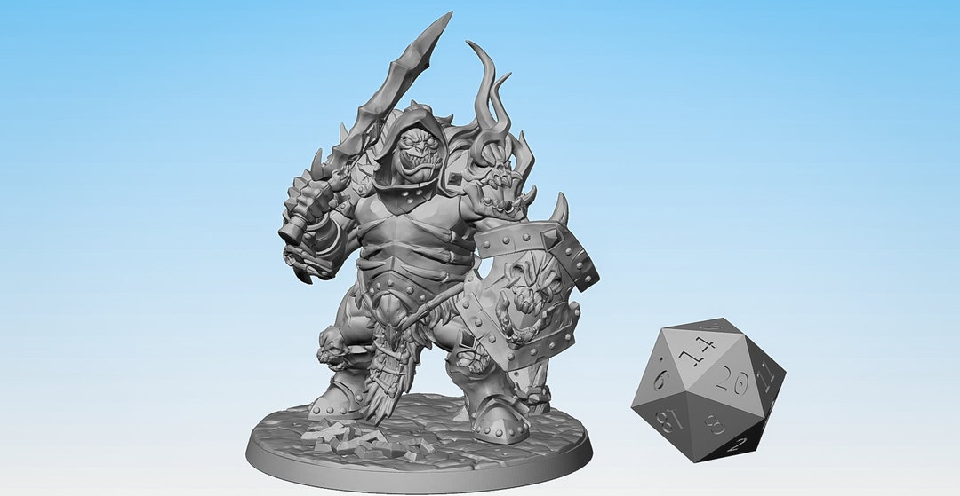 FROST OGRE f death Knight Dungeons - Etsy