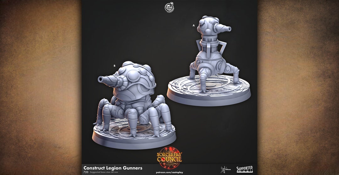 Golem Construct "legion Gunners" | Dungeons and Dragons | Dnd ...