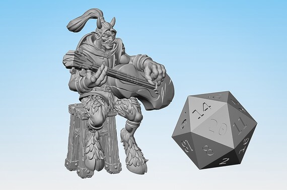 Toys Toys & Games DnD Dungeons and Dragons 28 mm SATYR Assassin: Dagger ...