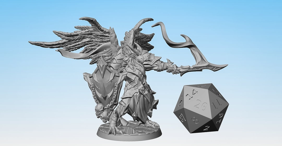 GRYPHONFOLK KENKU knight Dungeons and Dragons Dnd Pathfinder Tabletop ...