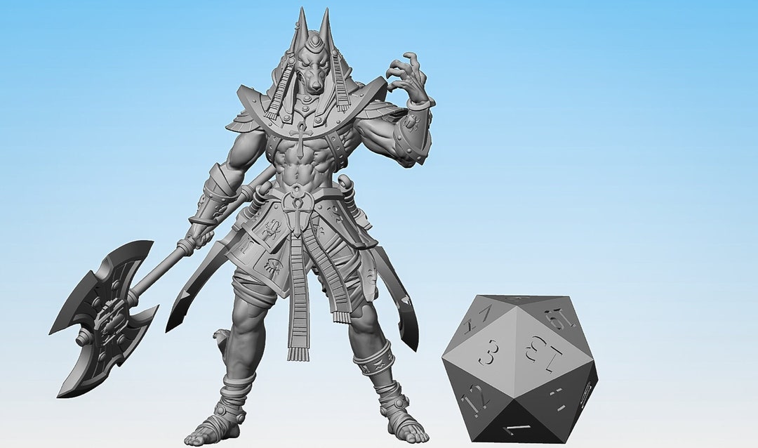 ANUBIS WARRIOR "ancient Jackal A" | Dungeons and Dragons | Dnd ...