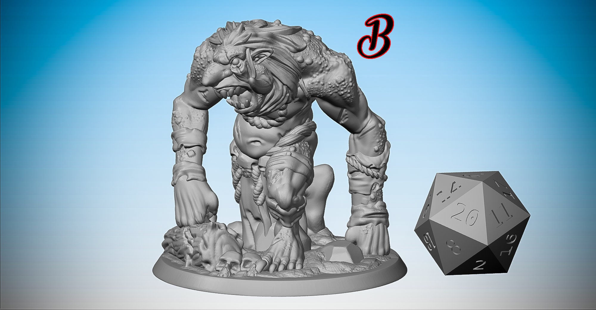 Toys & Games Warhammer DnD Dungeons and Dragons Swamp Troll Ozrog Troll ...