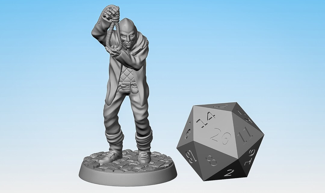 HANGMAN Townsfolk Npc Dungeons and Dragons DnD 12K Print Pathfinder ...