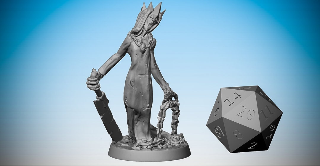 BANSHEE QUEEN Dungeons and Dragons Dnd Pathfinder Tabletop RPG Hero ...