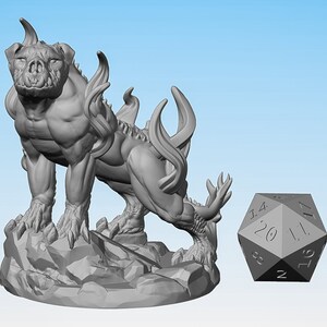 SHADOW MASTIFF (2 Sizes) | Dungeons and Dragons | Dnd | Pathfinder ...