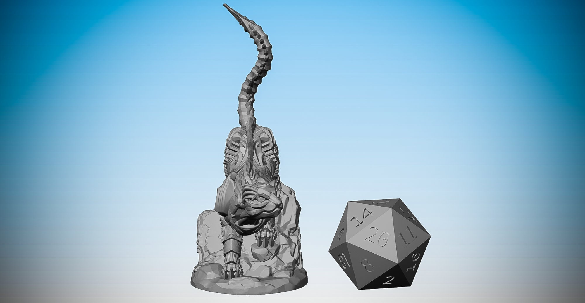 CLOCKWORK PREDATOR Panther Tiger Cat Dungeons and Dragons - Etsy