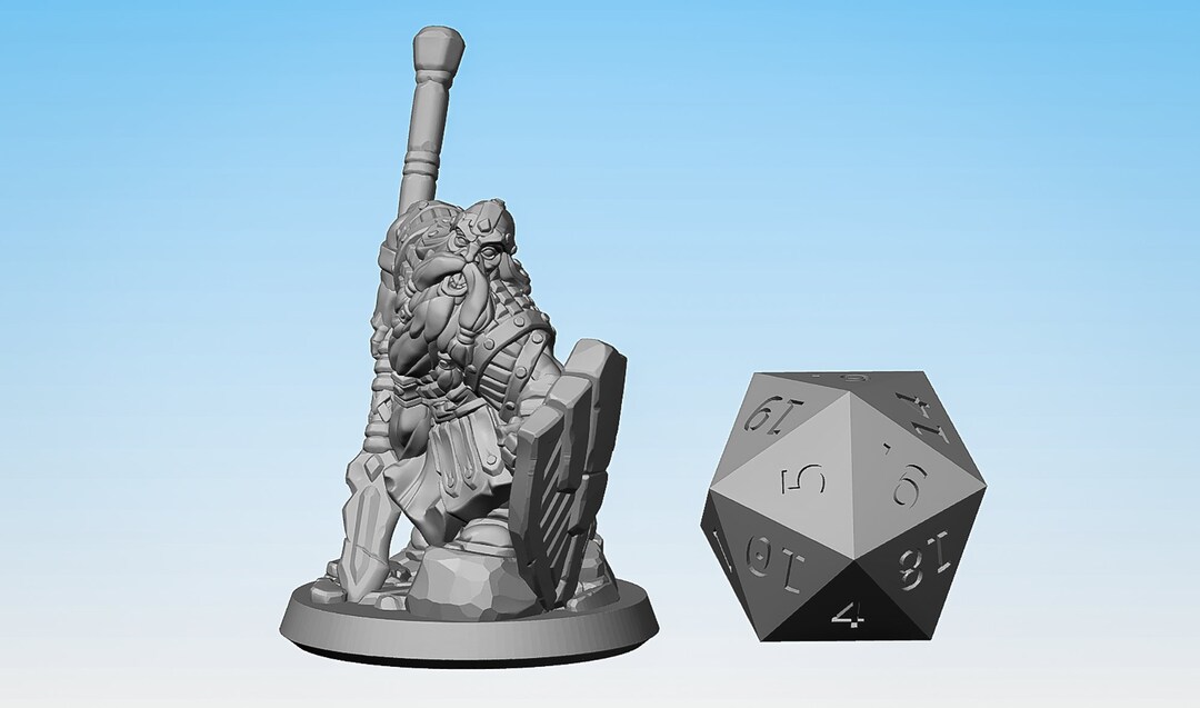 DWARF LANCER "pole Man 02" | Dungeons and Dragons | Dnd | Pathfinder ...