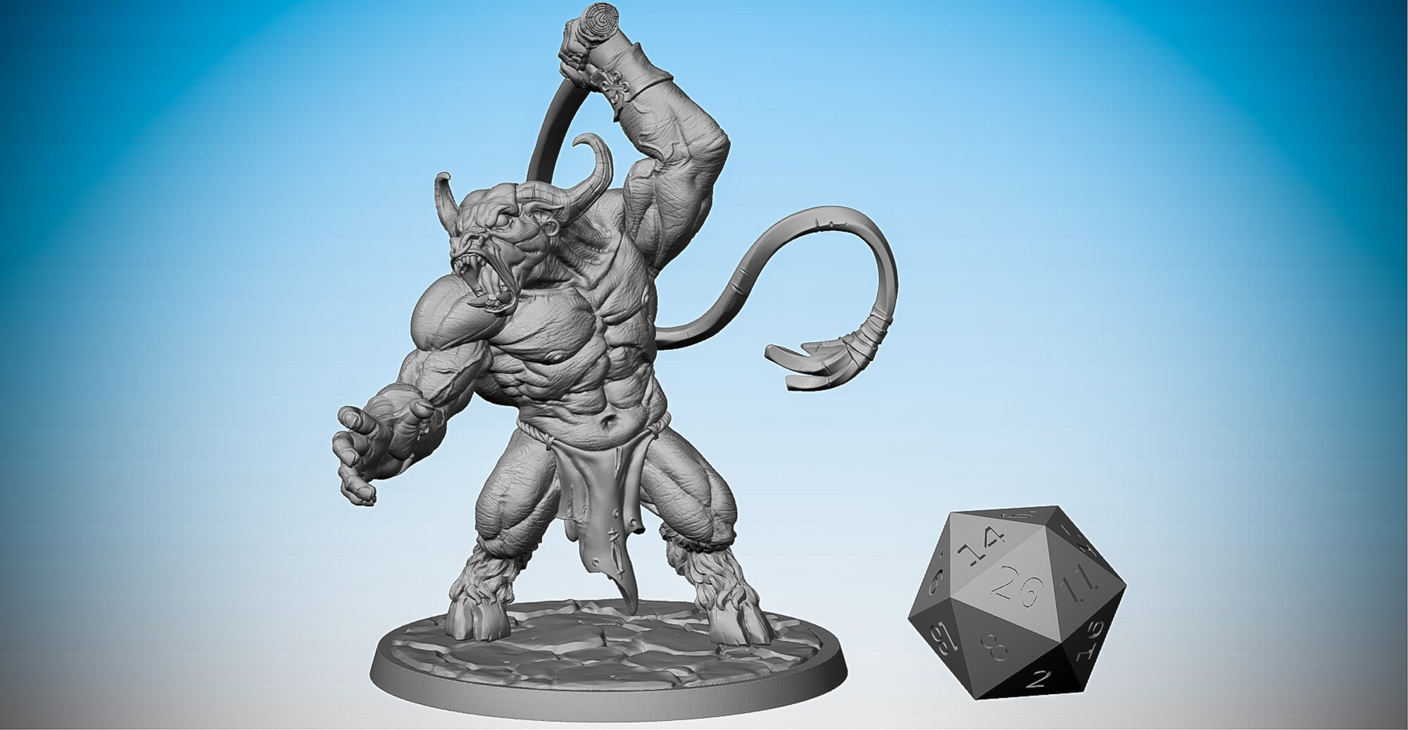 MINOTAUR slavemaster Dungeons and Dragons Dnd | Etsy