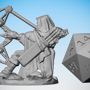 CLOCKWORK ARCHER Dungeons and Dragons Dnd Pathfinder Tabletop RPG Hero ...