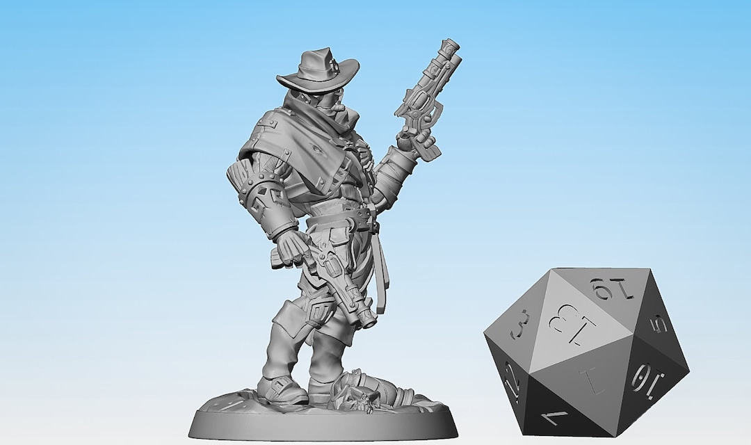 WARFORGED "clay Westwood" (gunslinger) | Dungeons and Dragons | Dnd ...