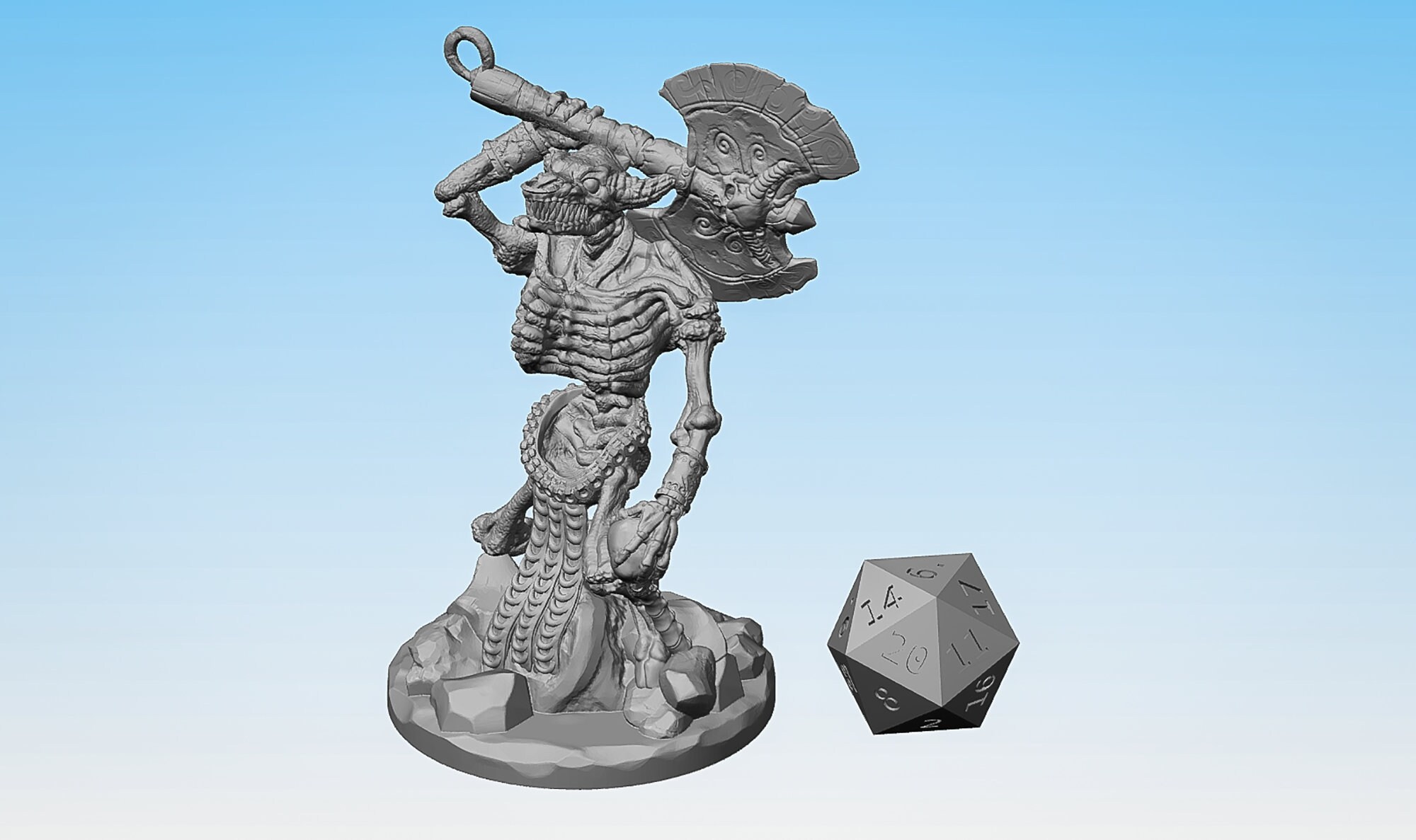 MINOTAUR skeleton Dungeons and Dragons Dnd - Etsy