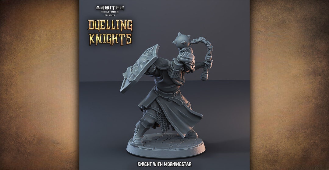 Knight "with Morningstar" | Dungeons and Dragons | Dnd 12K Print ...