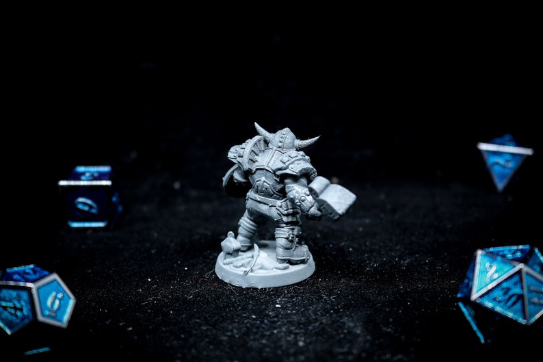 DWARF hammer & Shield Dungeons and Dragons Dnd - Etsy