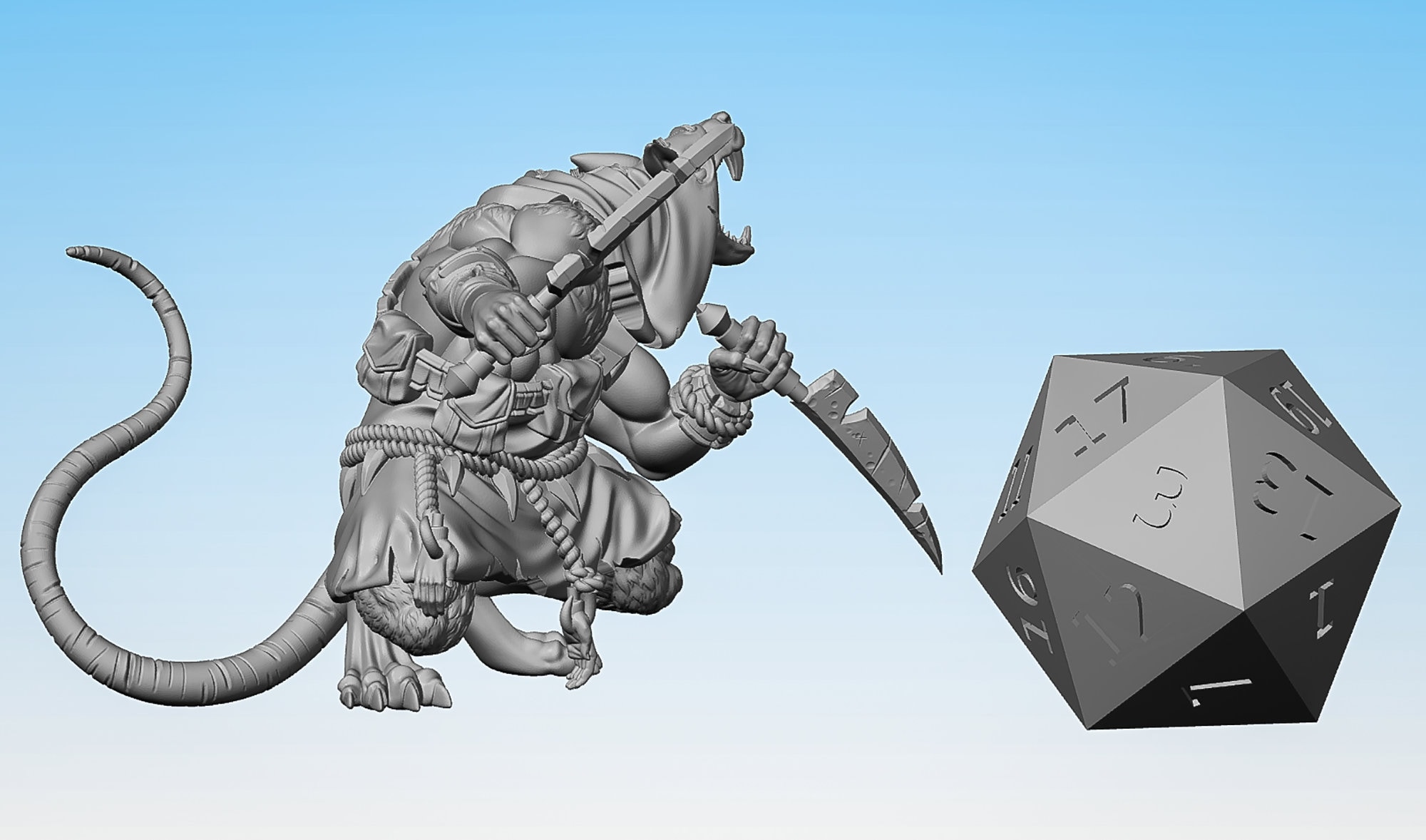 SKAVEN ravager Warrior C Dungeons and Dragons - Etsy