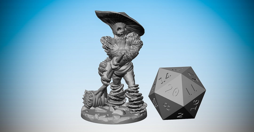 FUNGAL FOLK toadstool Dungeons and Dragons Dnd Pathfinder Tabletop RPG ...