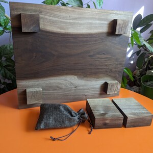 Handmade Solid Walnut Shogi Game Set - Etsy