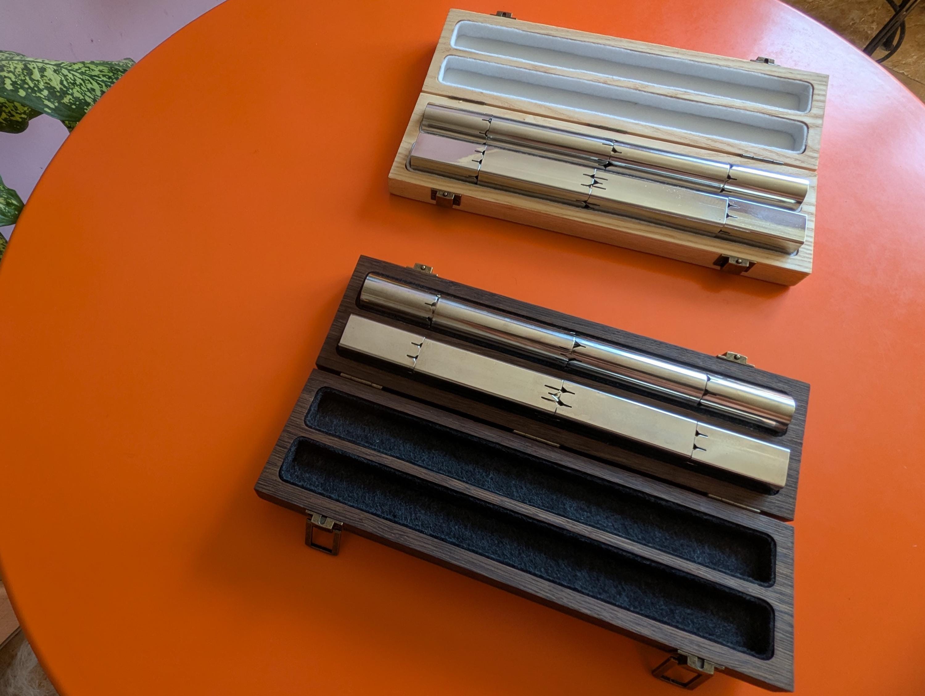 Handmade Stainless Steel Chess Set. Square Vs. Round. - Etsy