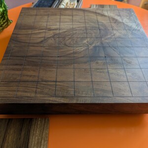 Handmade Solid Walnut Shogi Game Set - Etsy