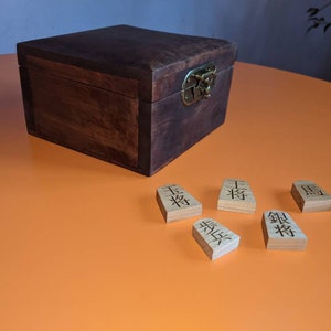 Chu Shogi Game Set. Handmade Solid Walnut Middle Shogi. - Etsy