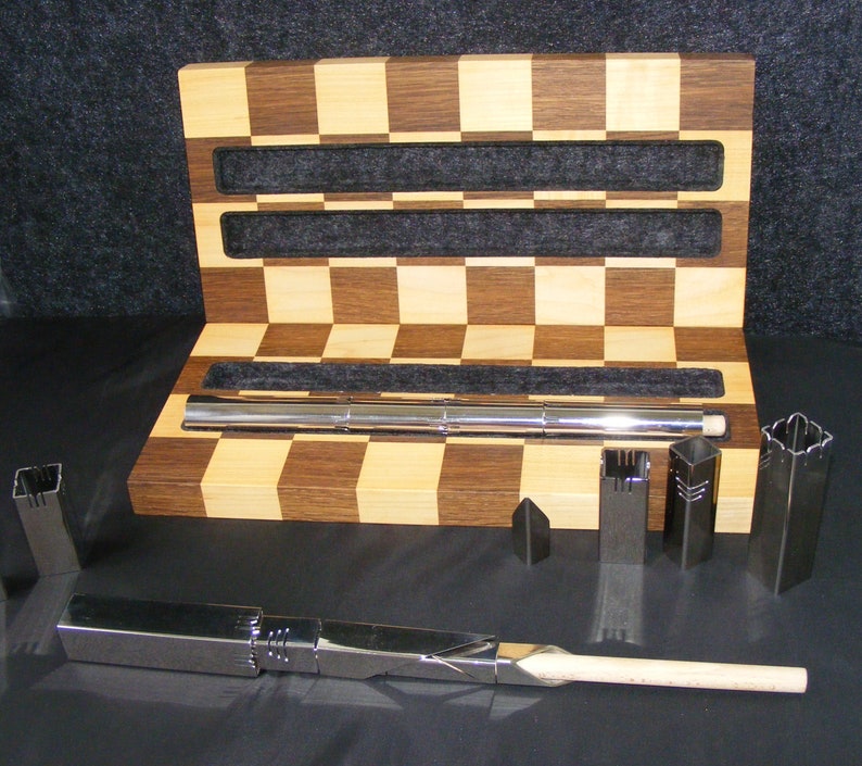 Foldable Stainless Steel Chess Set With Wooden Chessboard/box. - Etsy