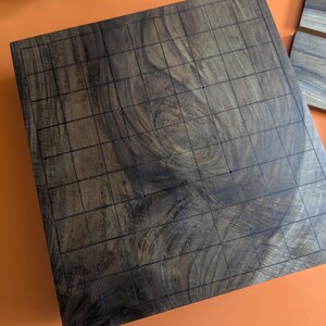 Handmade Solid Walnut Shogi Game Set - Etsy