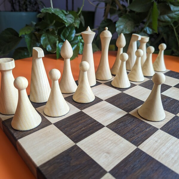 Minimalist Chess Set - Etsy