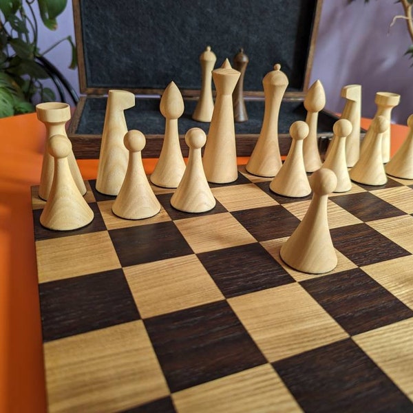 Minimalist Chess Set - Etsy