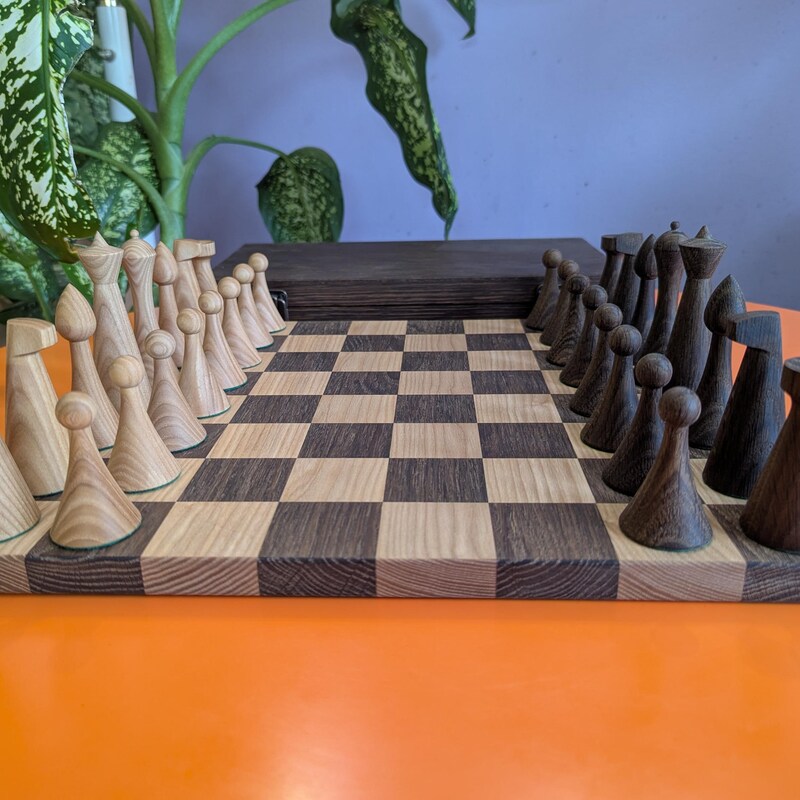 Minimalist Chess Set - Etsy